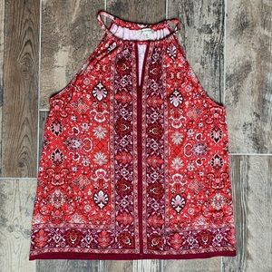 Max Studio | Tops | Max Studio Red Tank Top | Poshmark